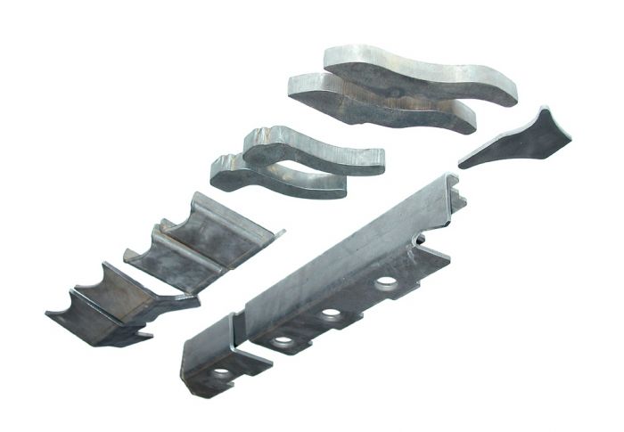 PUREJEEP: PJ5155: JEEP JK DANA 44 FRONT AXLE KNUCKLE GUSSET SET, skid ...